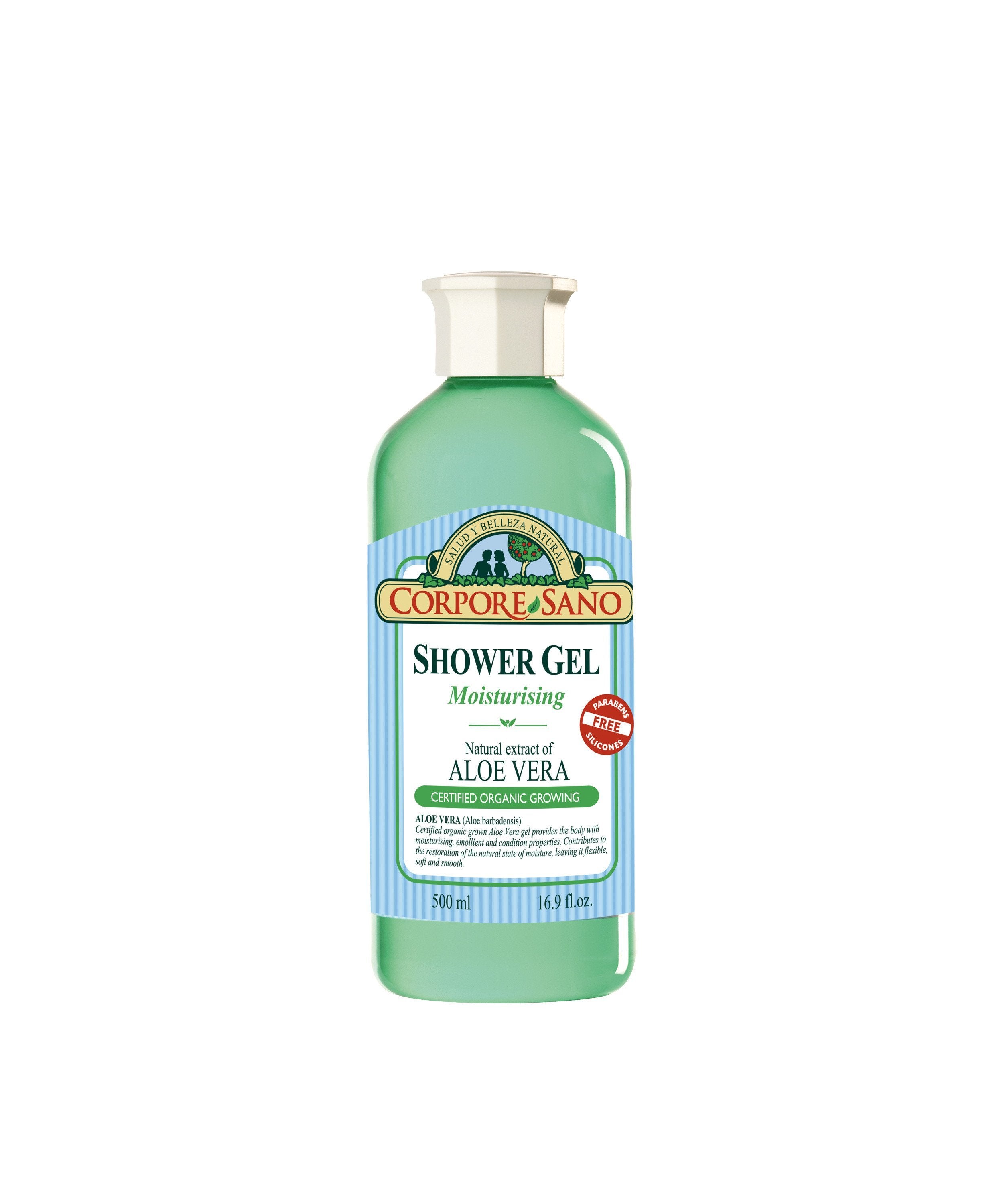 Corpore Sano Ecocert Aloe Vera Bath / Shower Gel 500ml – Glowverse